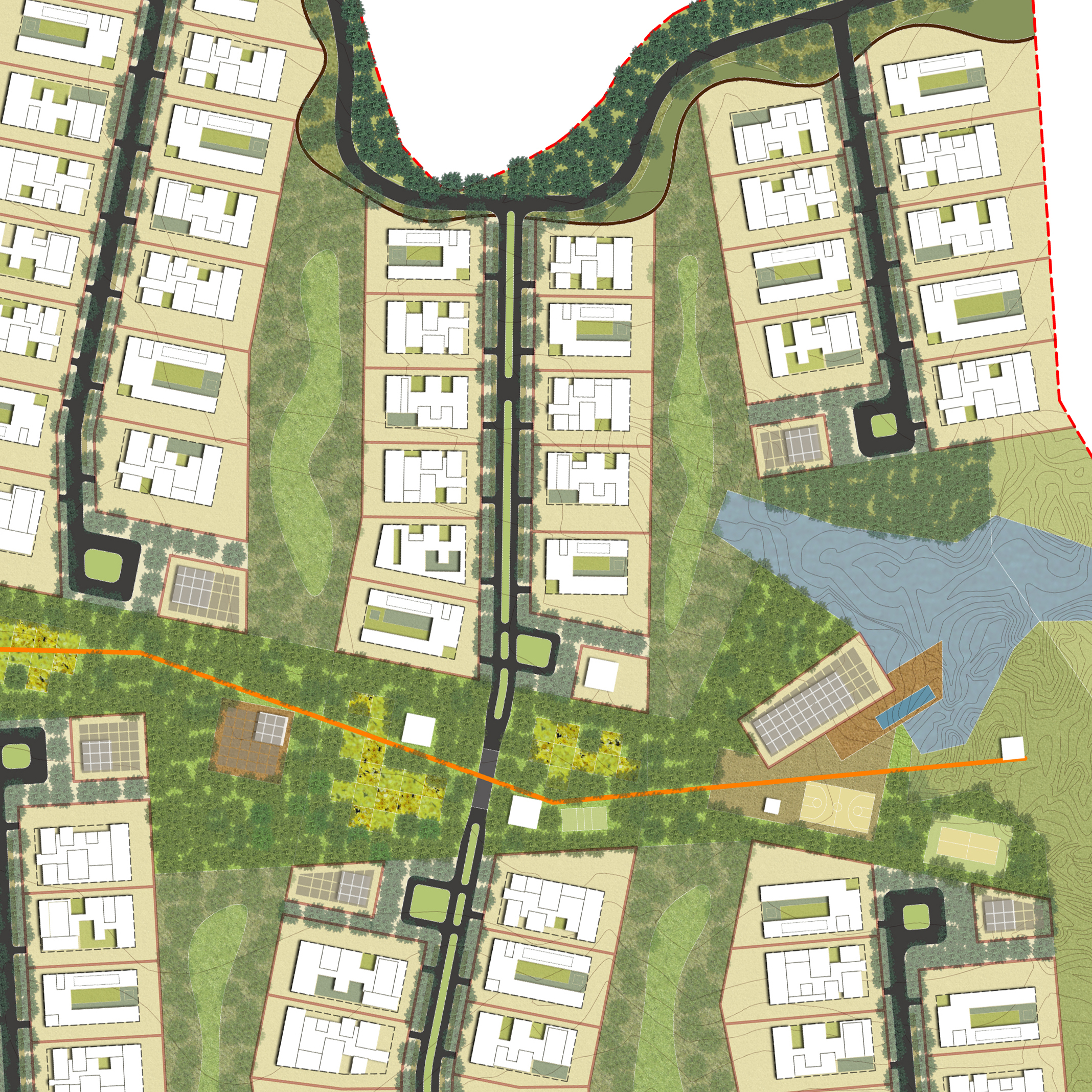Narsingi Residential Masterplan | RMA Architects